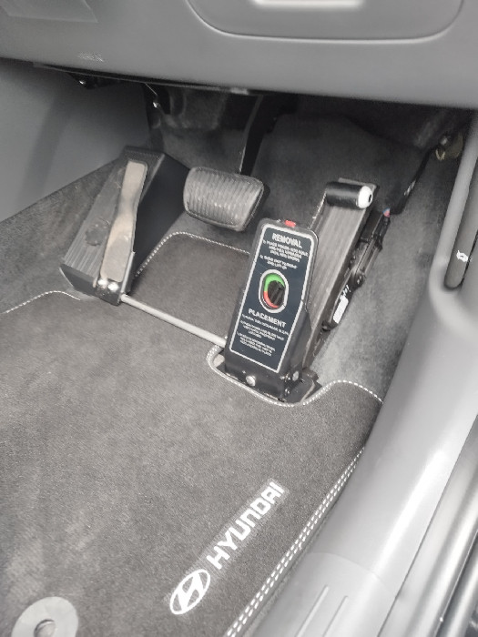 Left foot accelerator